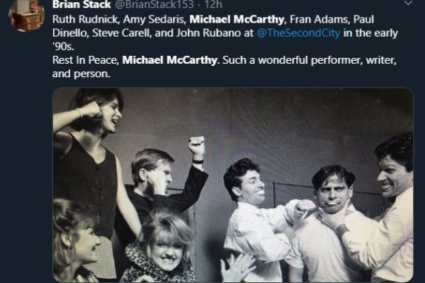 Michael McCarthy, Former SNL Writer Dead At 61 After Battling Cancer ... Michael McCarthy, Former SNL Writer Dead At 61 After Battling Cancer ...